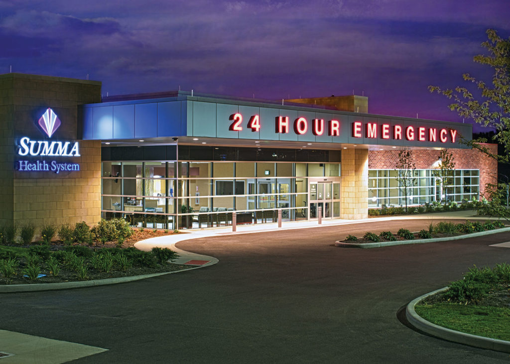 Green Emergency Department - Summa Health - Hasenstab Architects ...