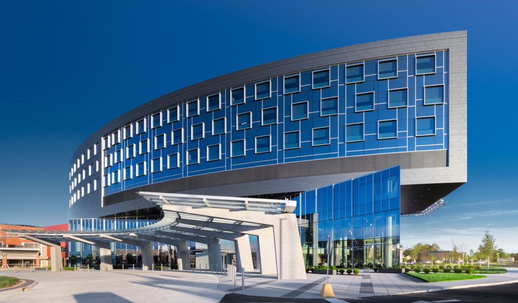 Patient Tower Exemplifies Modern Hospital Design Hasenstab Architects ...