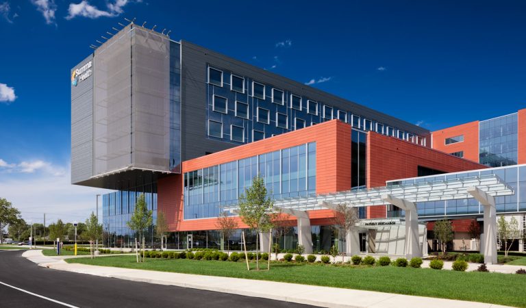 Patient Tower Exemplifies Modern Hospital Design Hasenstab Architects ...