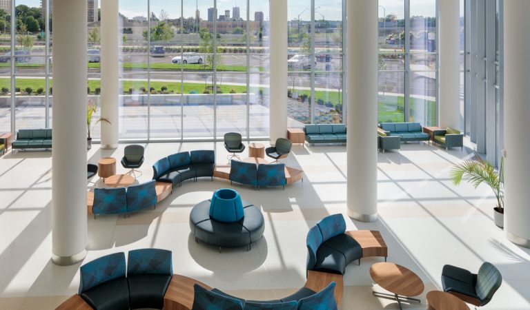 Patient Tower Exemplifies Modern Hospital Design Hasenstab Architects ...