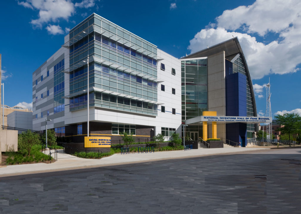 NIHF School - Center for STEM Learning - Akron Public Schools- Hasenstab Architects - Located in ...