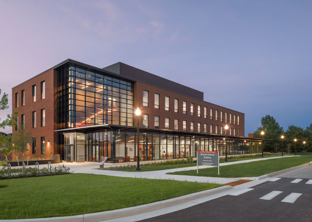A leader in sustainable building design: OSU's Wooster science building ...