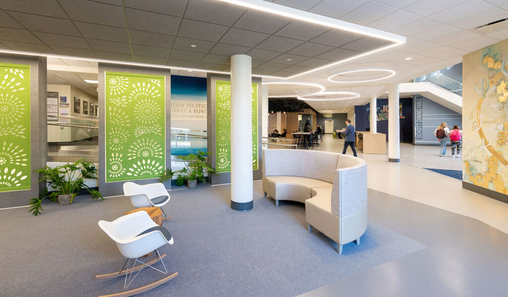 Student Center Atrium Renovation - Hasenstab Architects Hasenstab ...